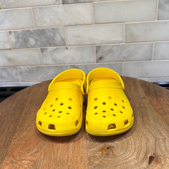 CROCS | Shoes | Crocs Kids Yellow Classic Clogs | Poshmark
